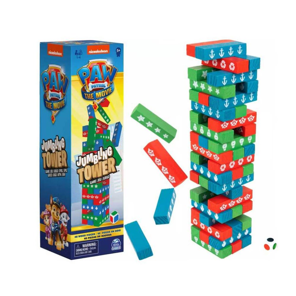 The Movie Jumbling Tower Game spēle Jenga - Rotallieta.lv